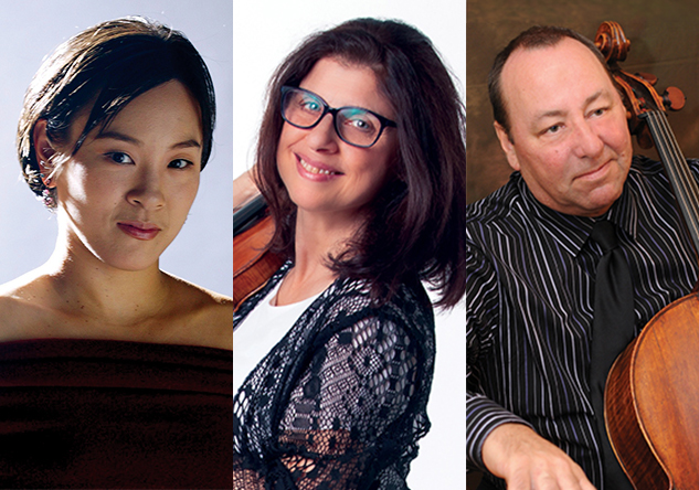 Carmit Zori, violin; Catherine Cho, violin; Daniel Phillips, viola ...